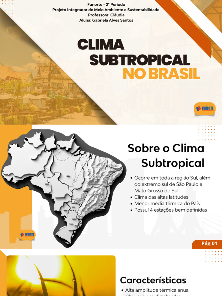 Clima Subtropical No Brasil 20240906 221656 0000 | PDF
