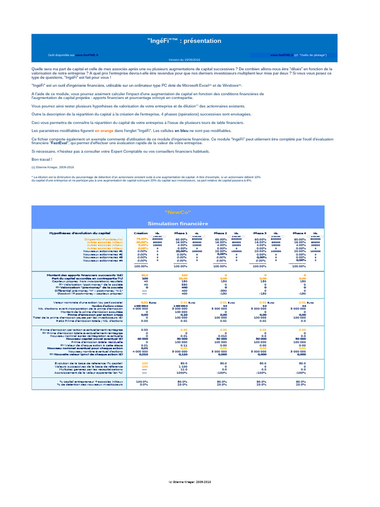 augmentation capital | PDF