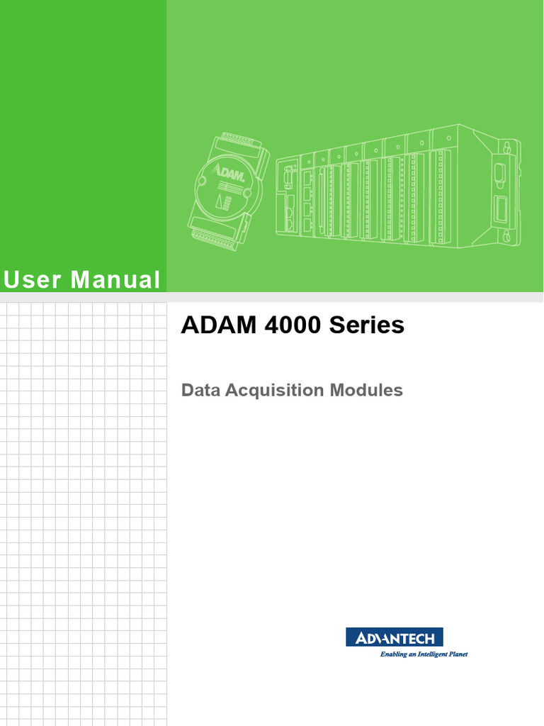 ADAM-4000 Series User Manual Ed.9 FINAL | PDF