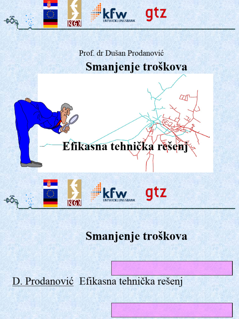 2008-04-09 - Smanjenje Troskova Kroz Smanjenje Gubitaka Vode - Dusan Prodanovic | PDF