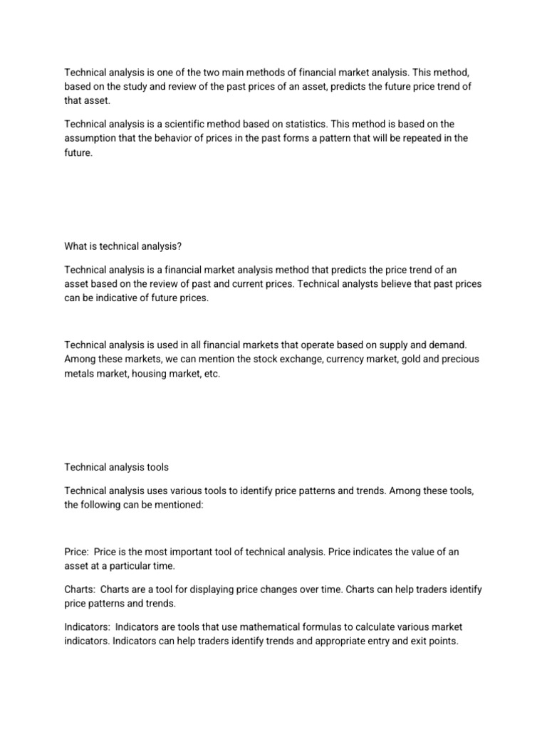 Technical analy-WPS Office | PDF