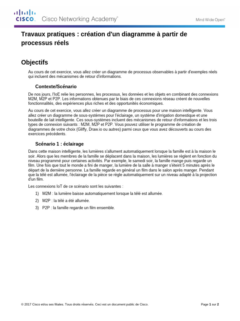 1.1.3.12 Lab - Diagram A Real-World Process | PDF