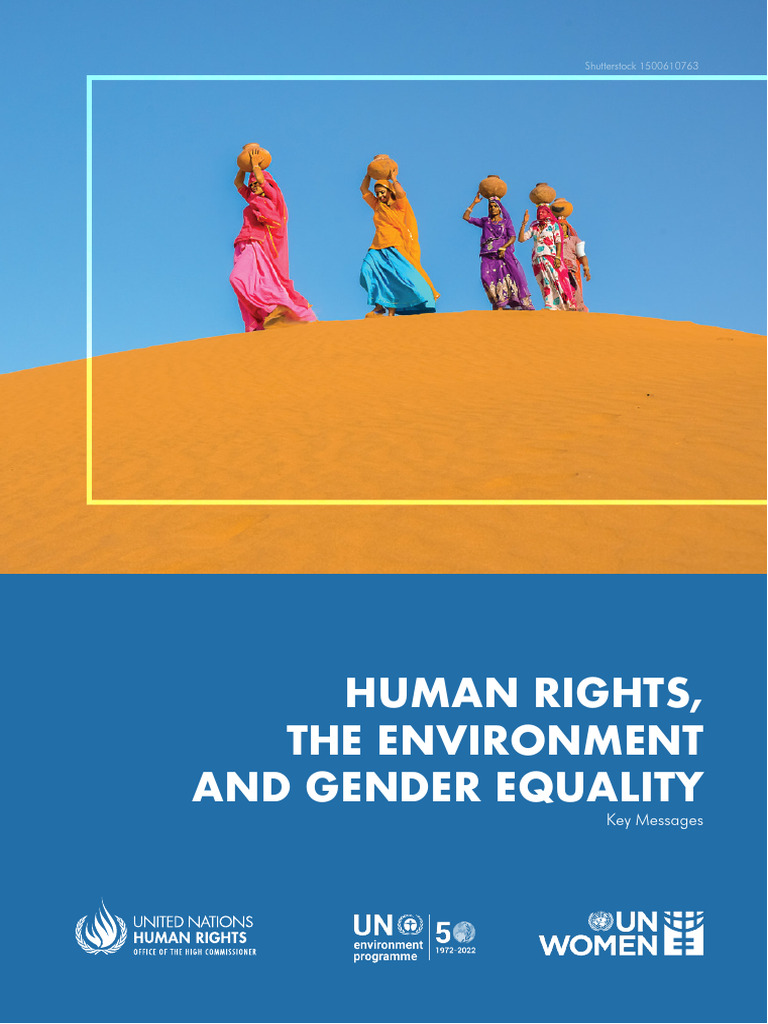 Final HumanRightsEnvironmentGenderEqualityKM | PDF