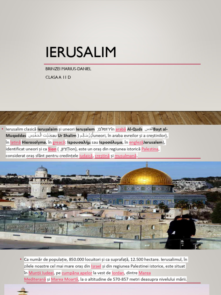 Ierusalim | PDF