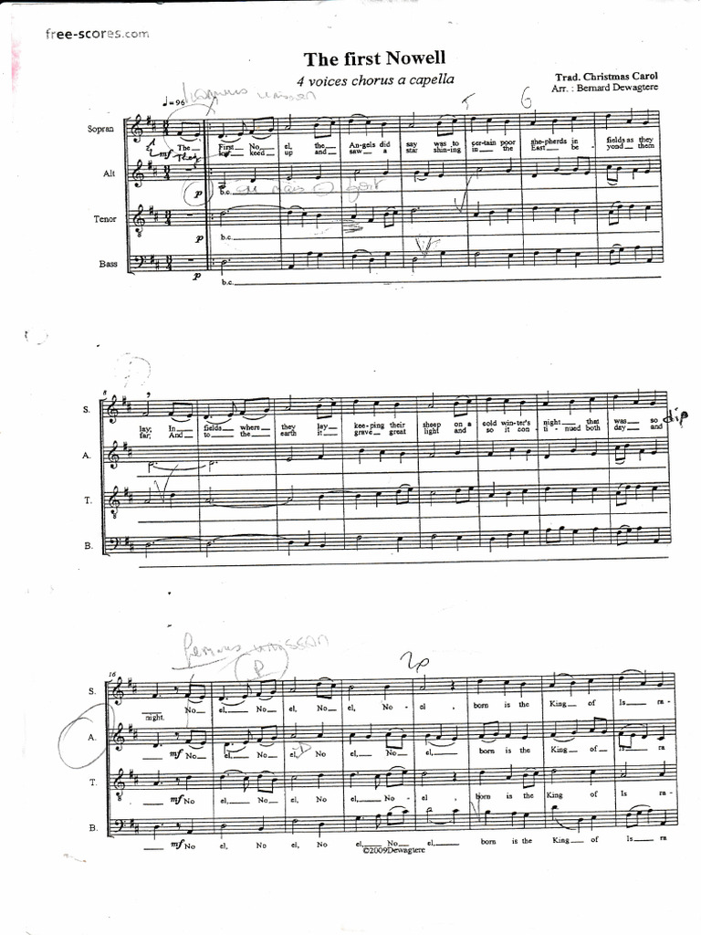 The First Nowell | PDF