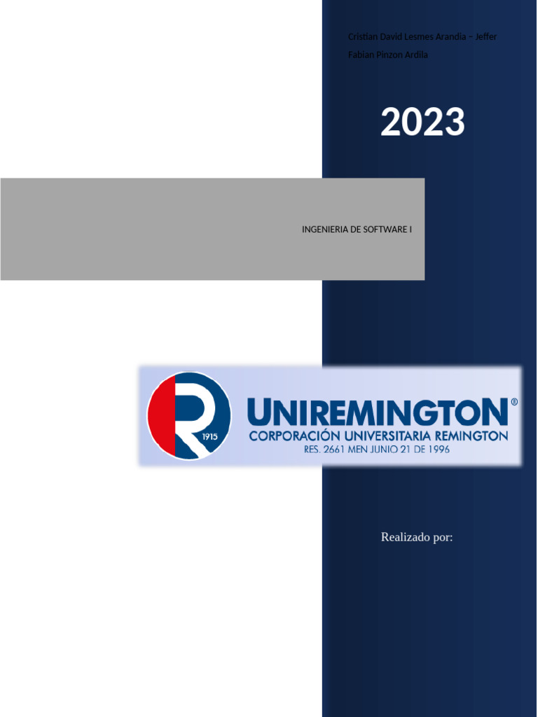 TrabajoFinalCristianLesmes JefferPinzon | PDF