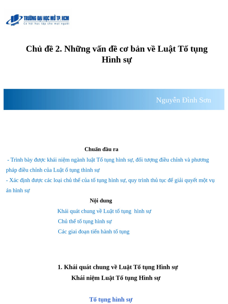 PLDC C7 CD7.2 Nhungvandecobanluattotunghinhsu | PDF