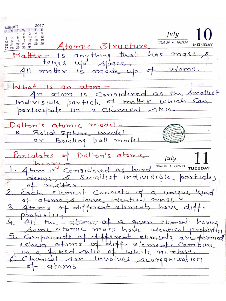 Atomic Structure | PDF