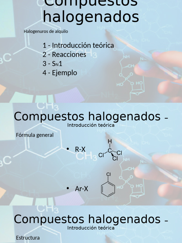 Compuestos Halogenados | PDF