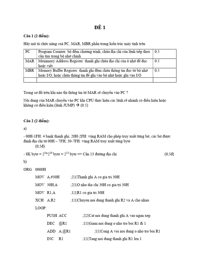 Dap An VXL 20212 De1 | PDF