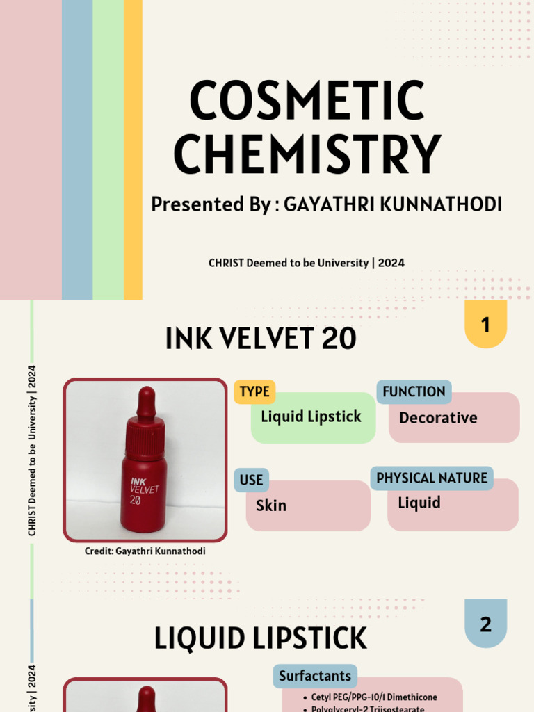 COSMETICS | PDF