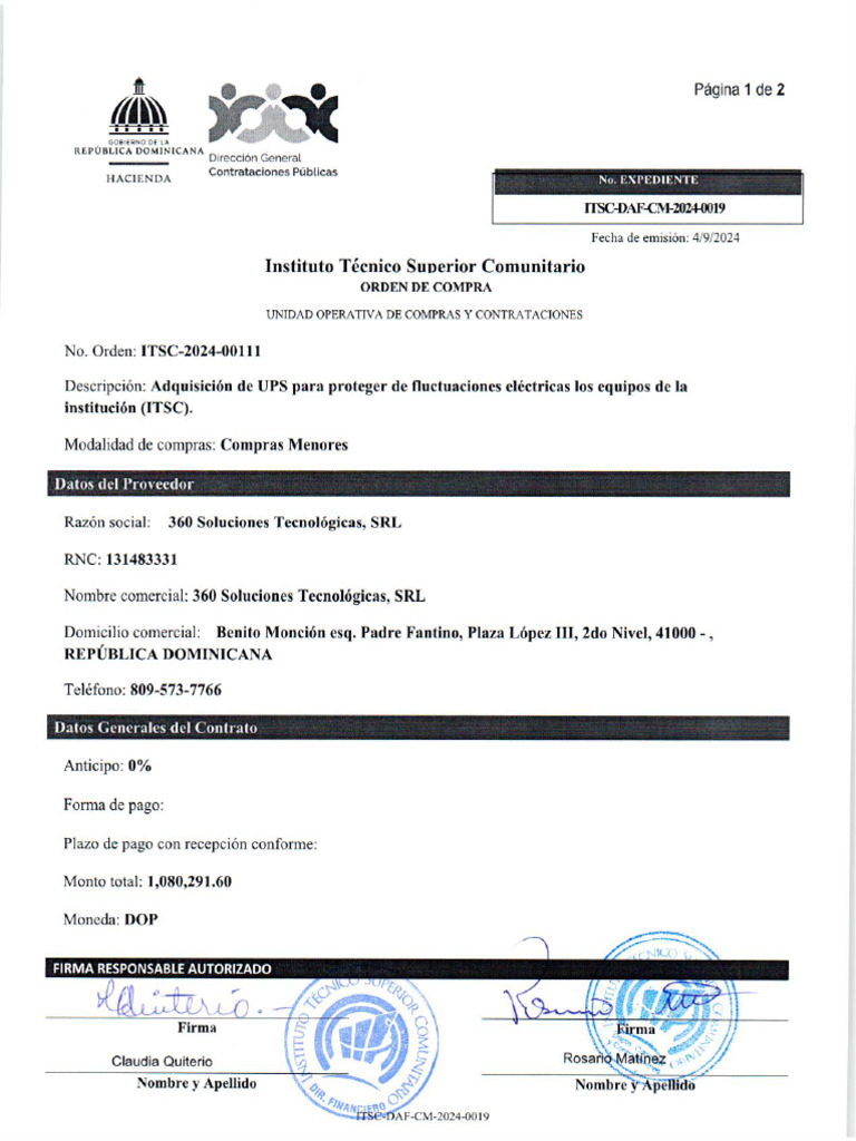 ITSC DAF CM 2024 0019 360 Soluciones Tecnológicas | PDF