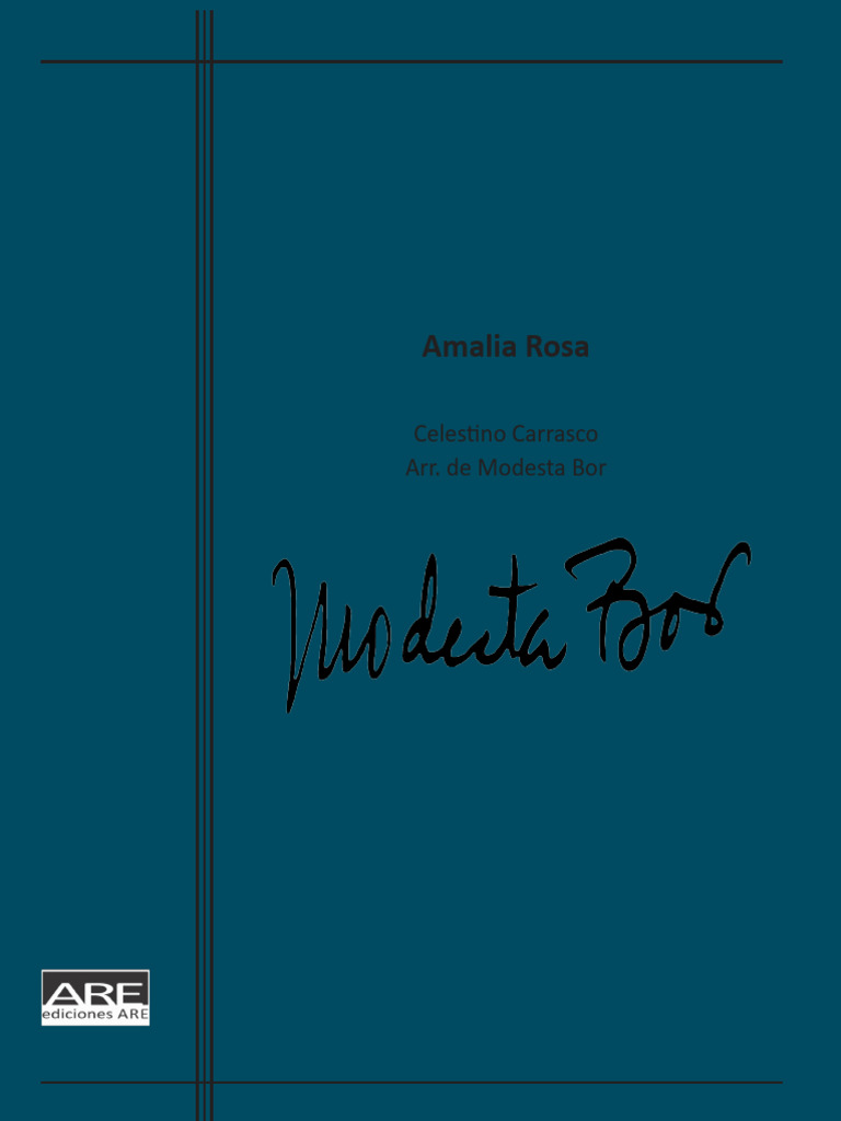 Amalia Rosa - SAB - Modesta Bor | PDF