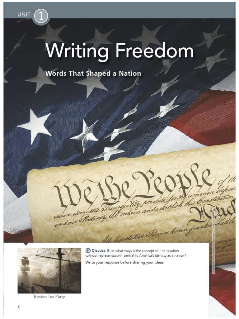 Unit Writing For Freedom | PDF