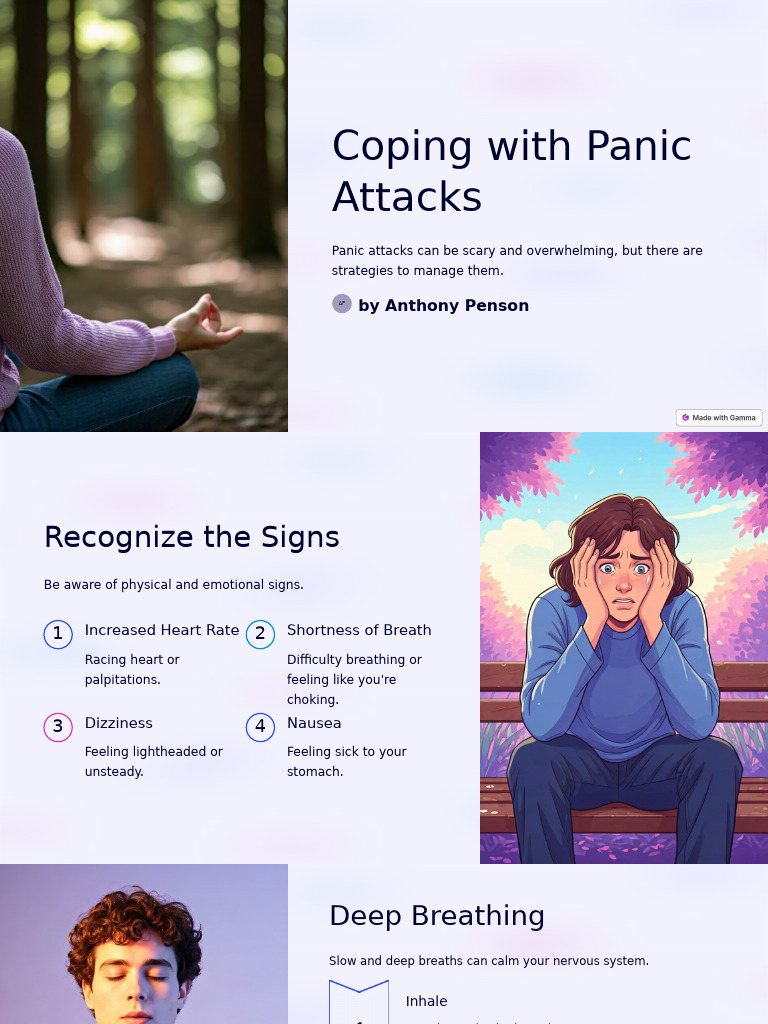 Tips For Coping With Panic Attacks | PDF