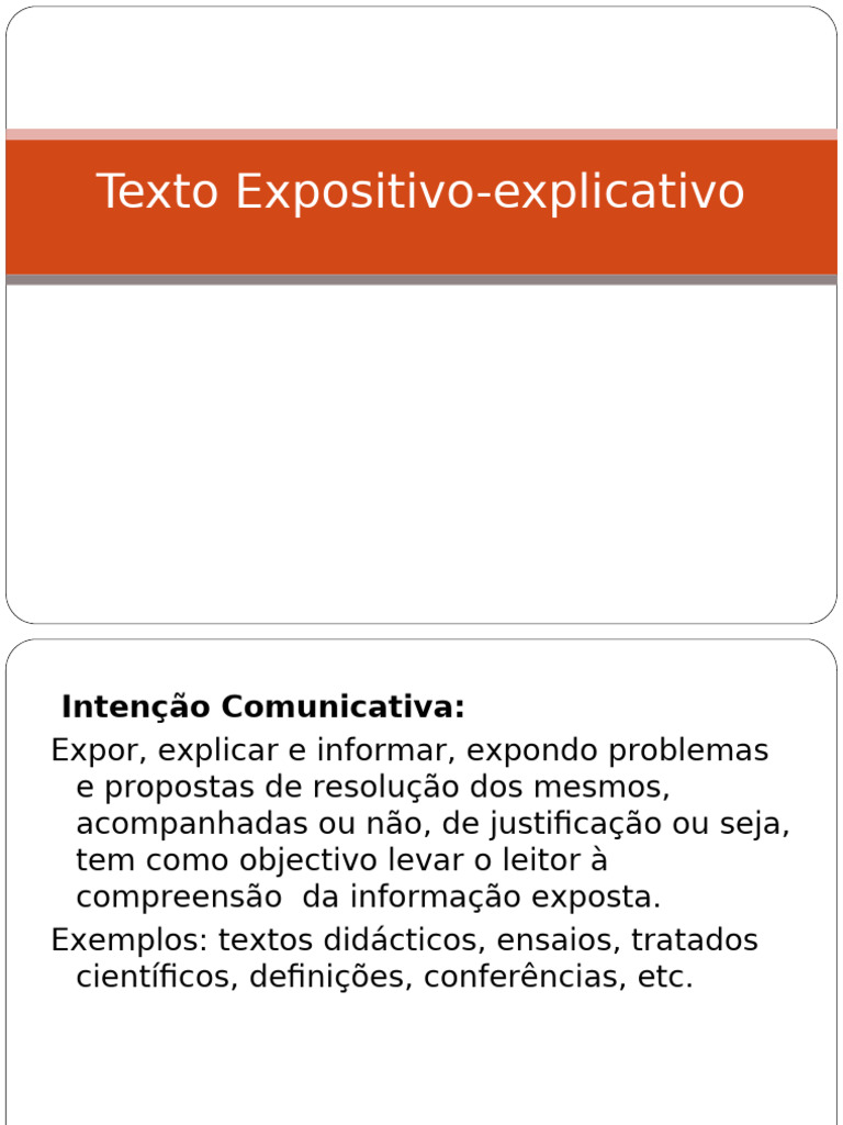 Texto Expositivo-Explicativo | PDF