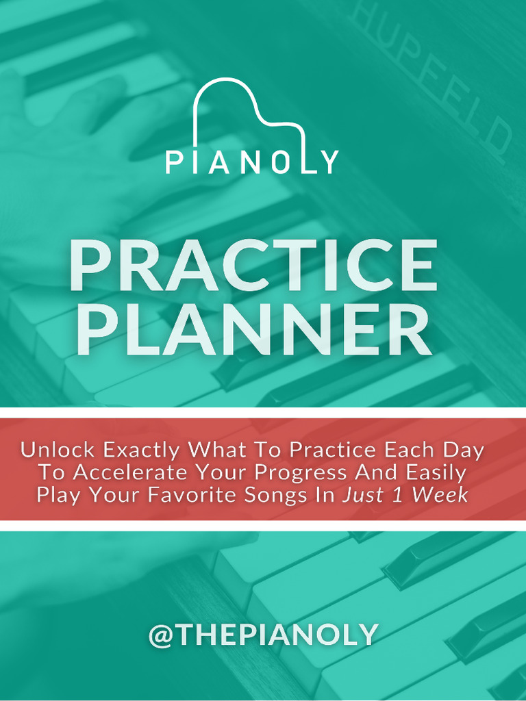Pianoly Practice Planner | PDF