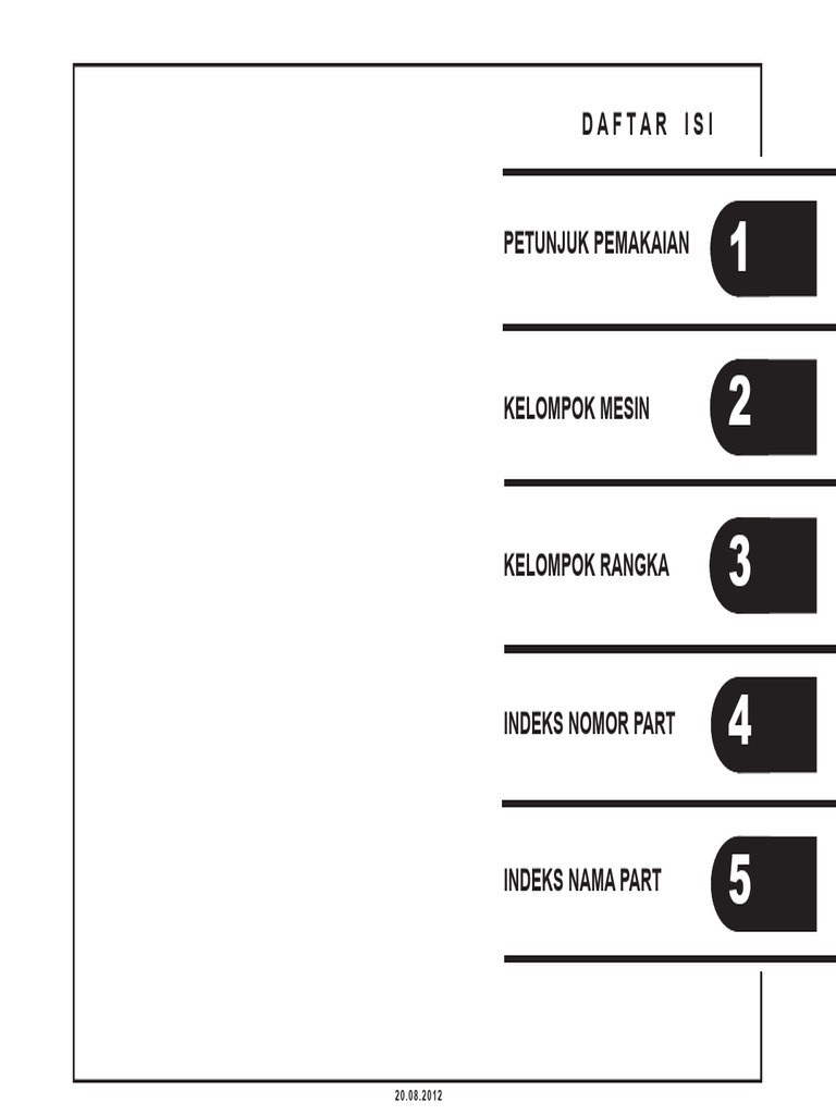 Katalog Suku Cadang Honda BeAT PGM FI | PDF