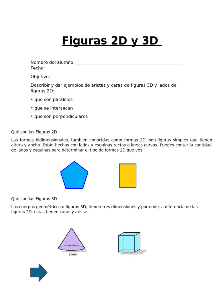 Figuras 2D y 3D | PDF