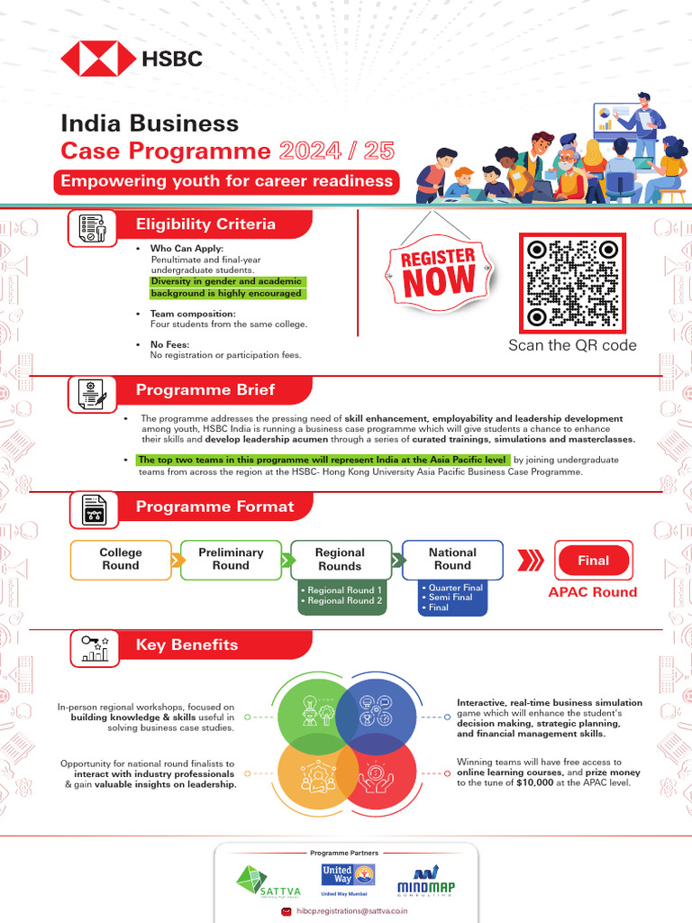 HSBC Case Programme 2024_25 - Flyer | PDF