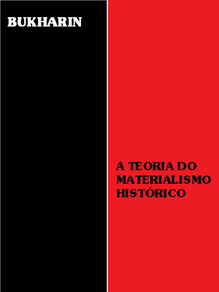 Bukharin - A Teoria Do Materialismo Histórico | PDF