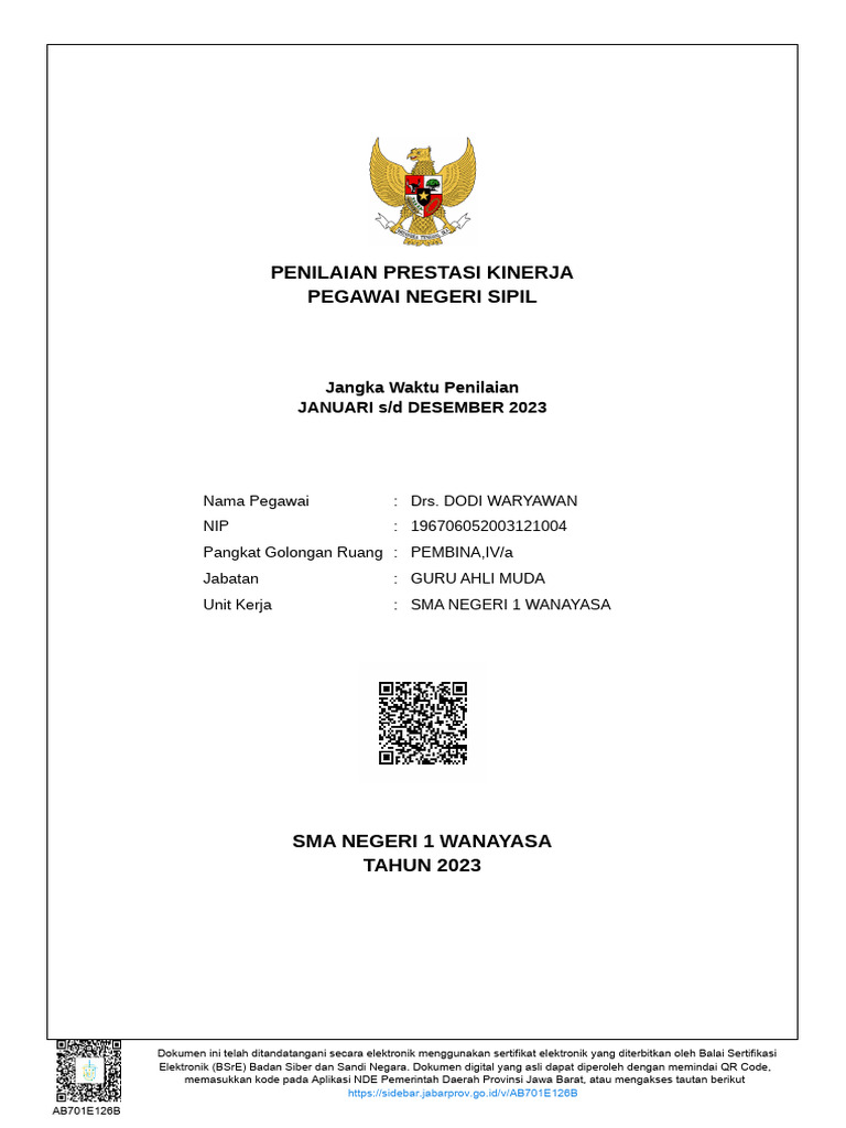 Dodi W SKP 2023 | PDF