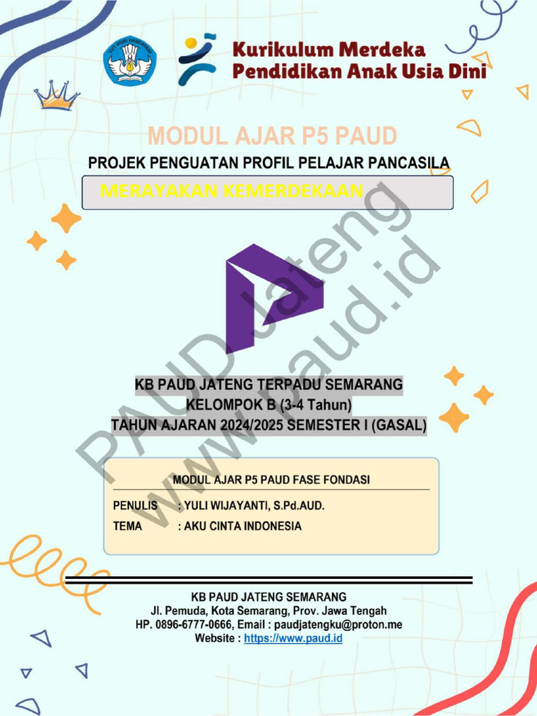 40 KB B Smt1 04 P5 Kemerdekaan KBM5 | PDF