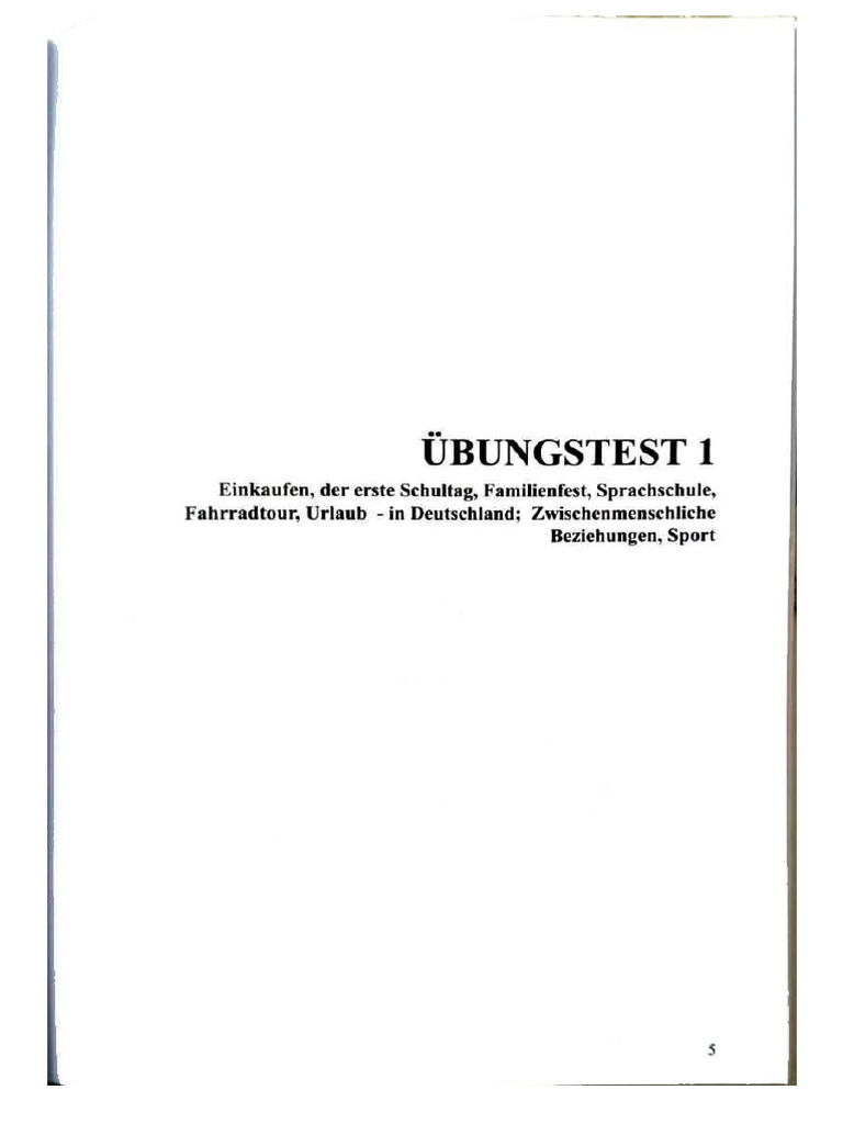 ECL Prufung b1 | PDF