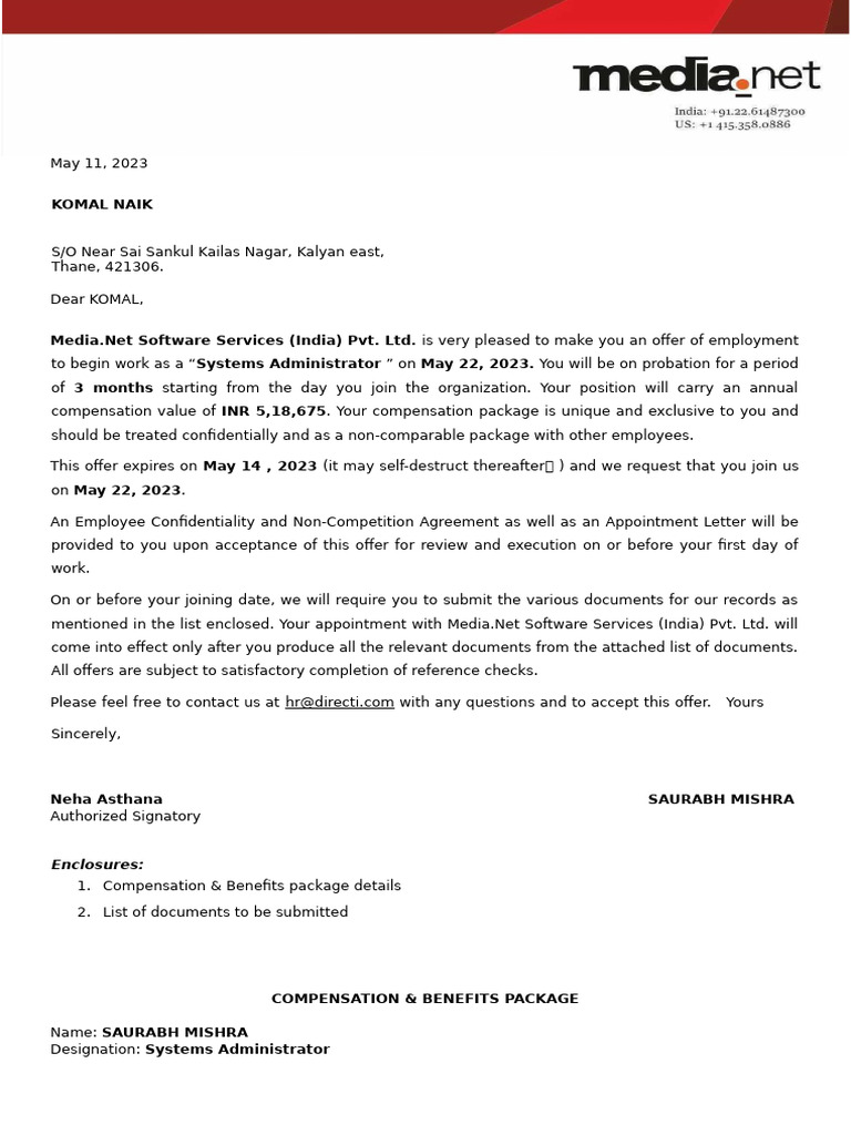 Naik Komal Shivaji | PDF