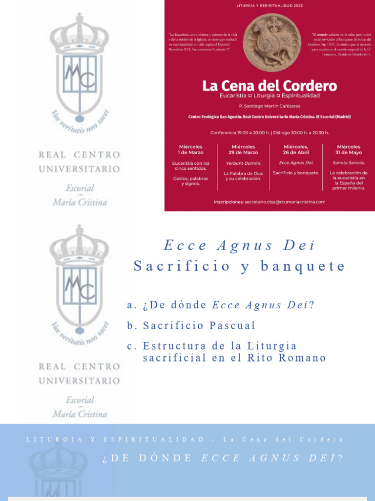 2023.04.26 Ecce Agnus Dei | PDF