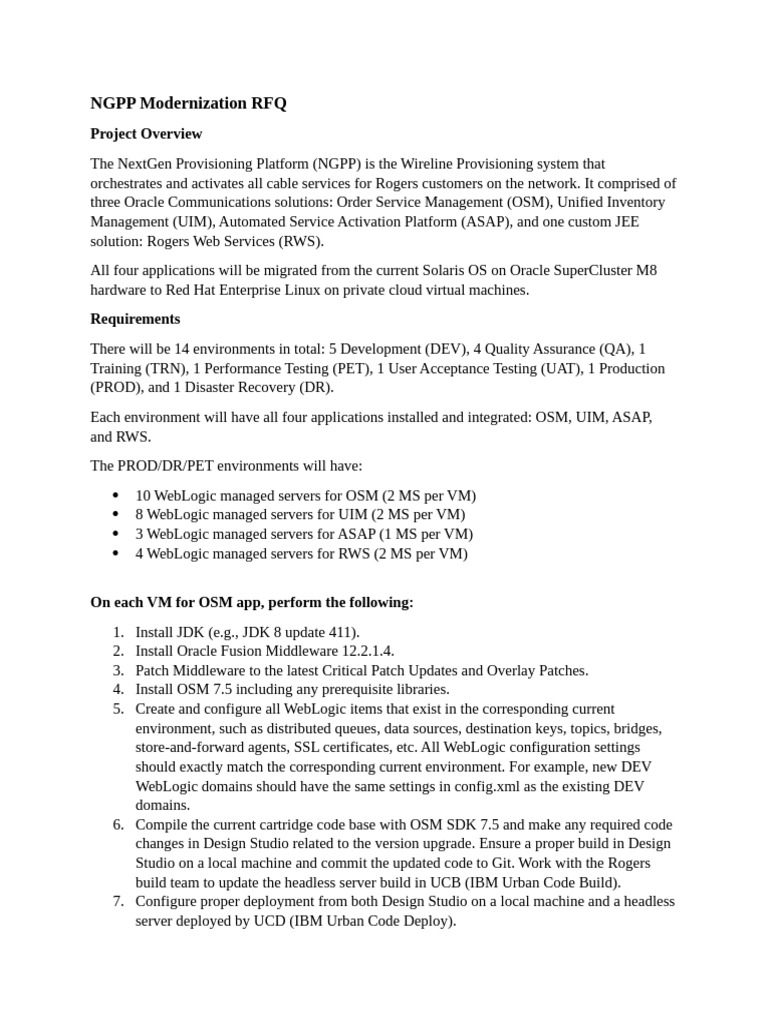 (NGPP Modernization - Event Documents) NGPP Modernization RFQ | PDF | Virtual Machine | Computers