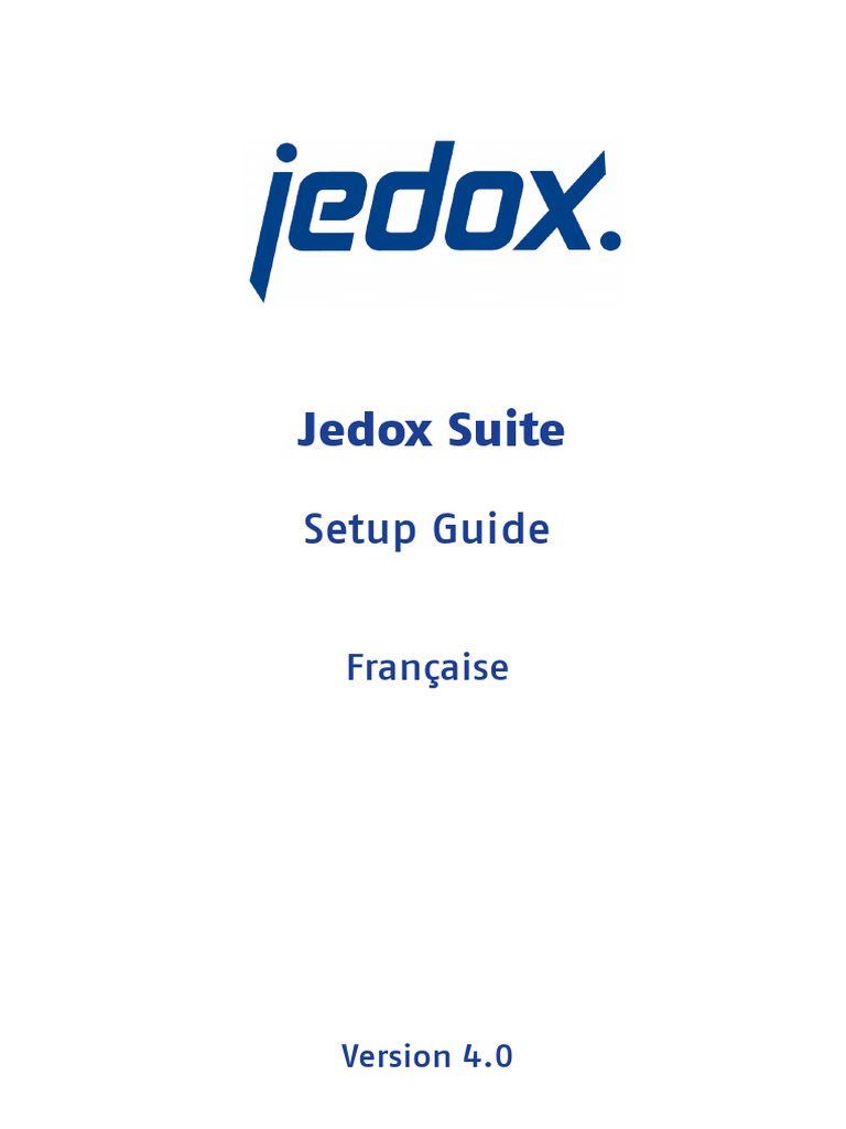 Setup Guide FR | PDF