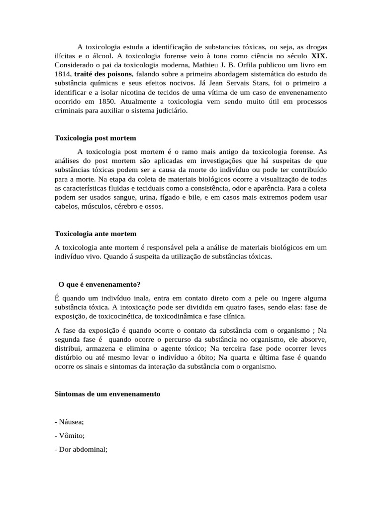 TCC Da Pericia Criminal | PDF TCC Da Pericia Criminal | PDF