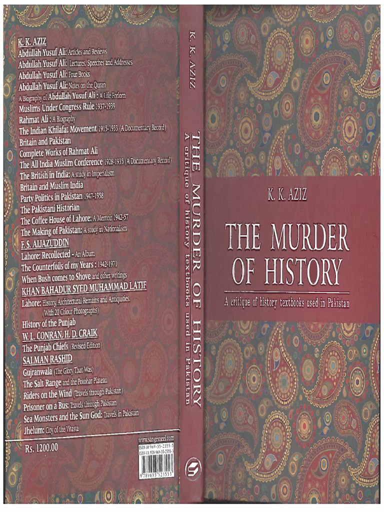 K K Aziz - Murder of History | PDF