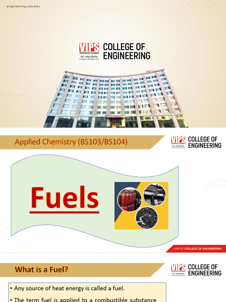 Unit 1 - Fuels College Circulate | PDF
