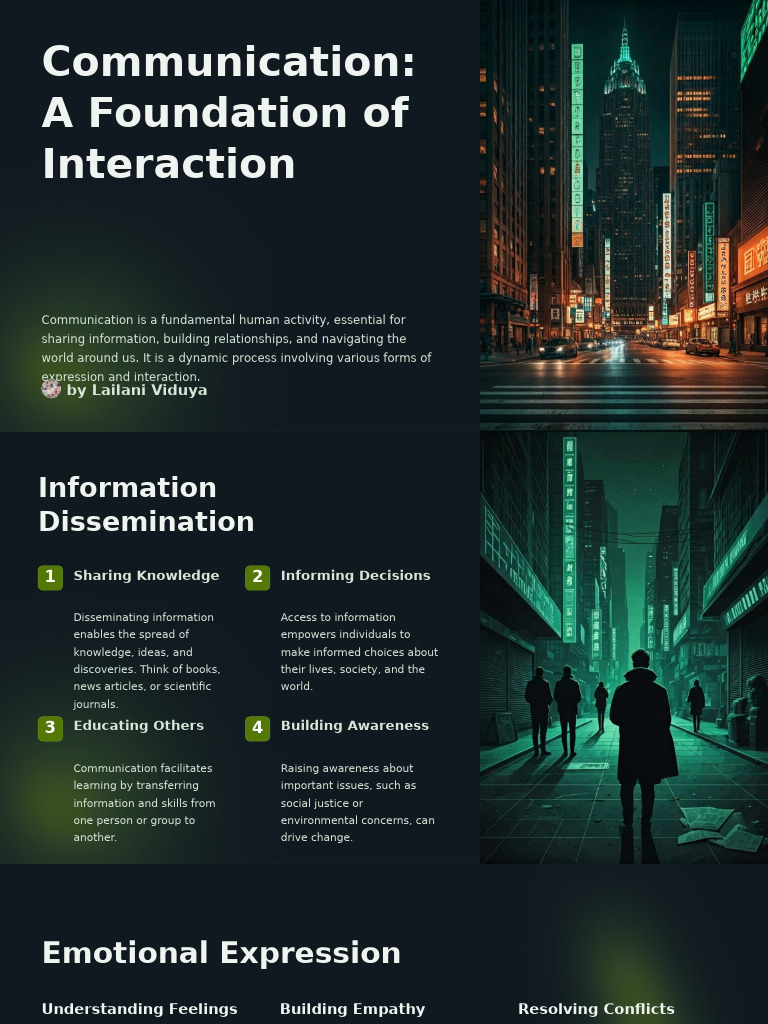 Functions of Communication | PDF