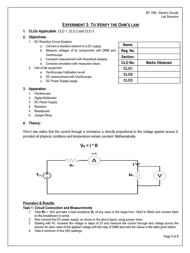 Lab Session 3 | PDF