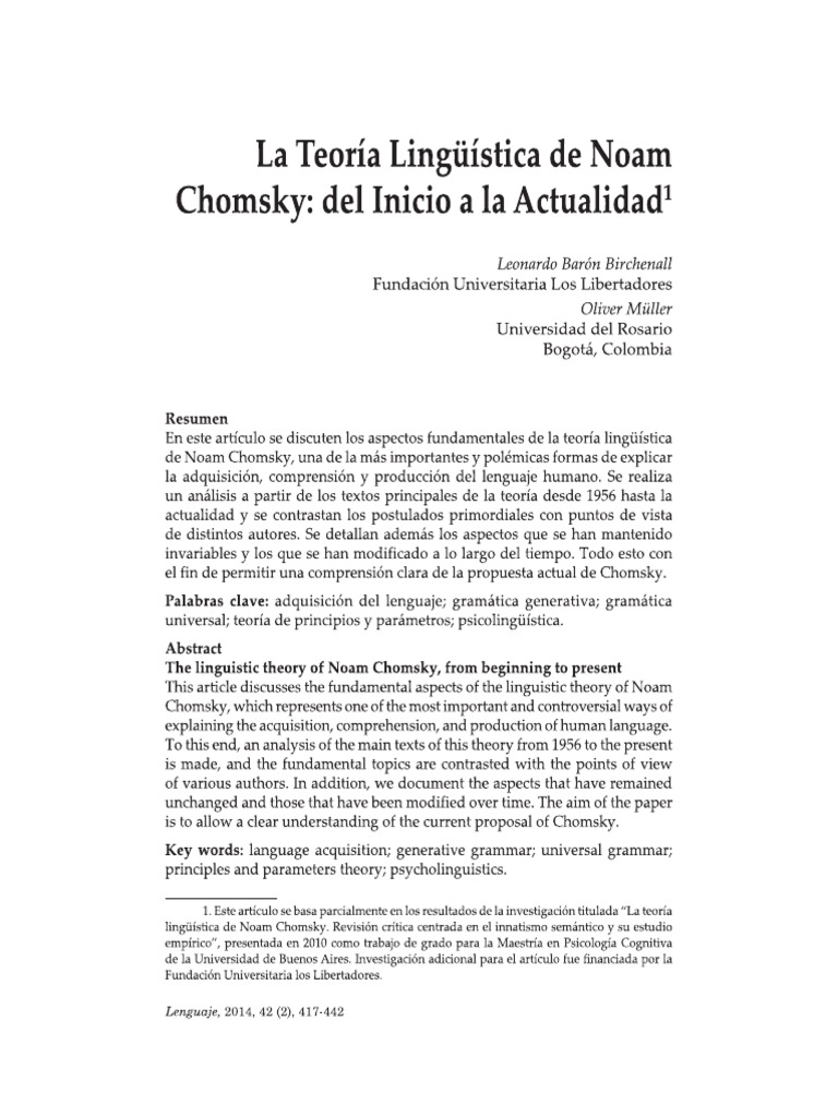 Chomsky | PDF