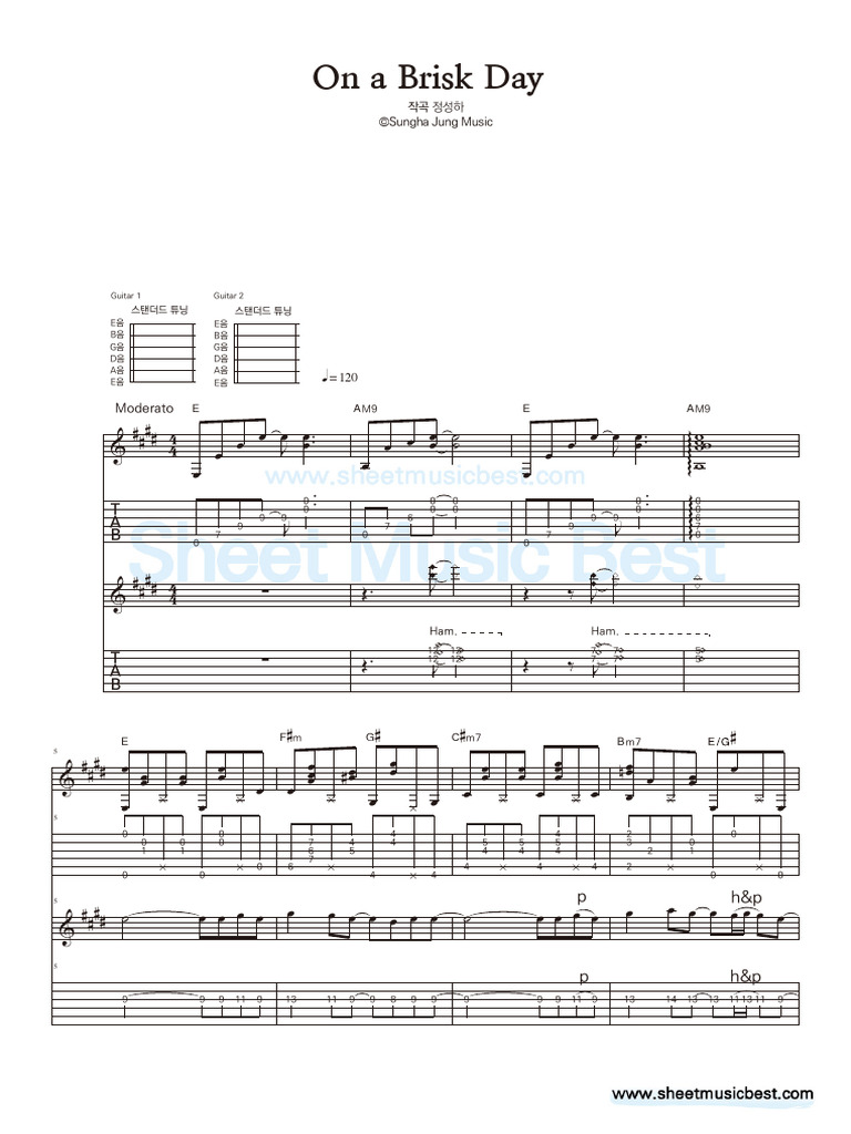 On A Brisk Day: GGGGG GG GGGGG GG OO | PDF