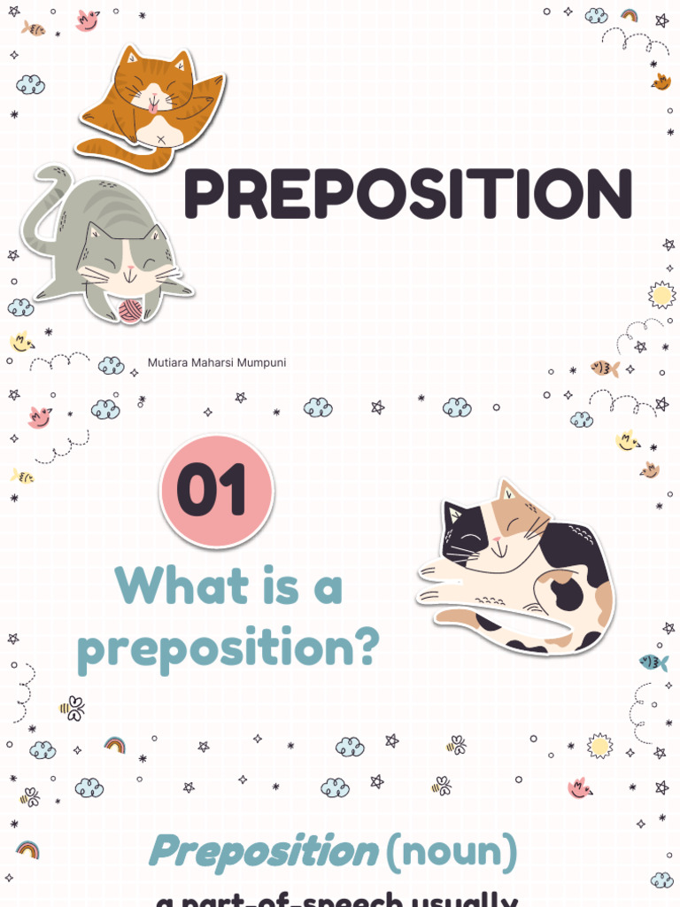 Notes Preposition | PDF
