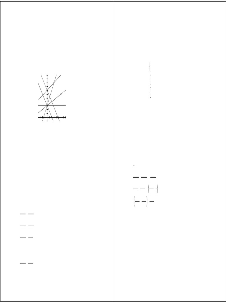Linear Functions - Exercises | PDF