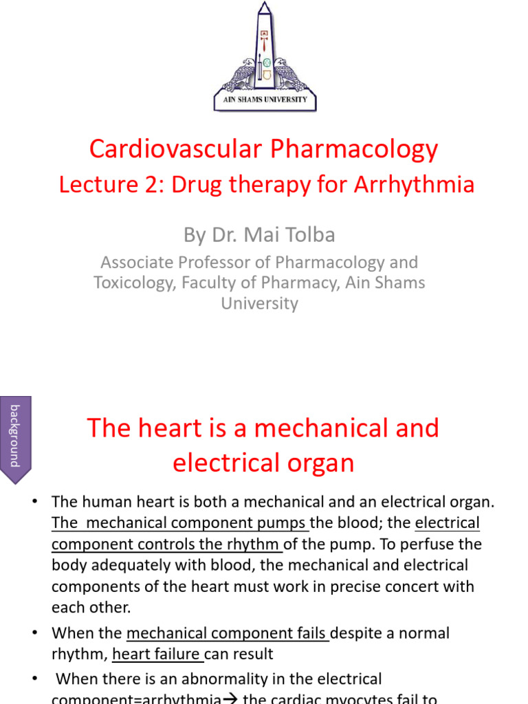 Arrhythmia lecture MT2 | PDF