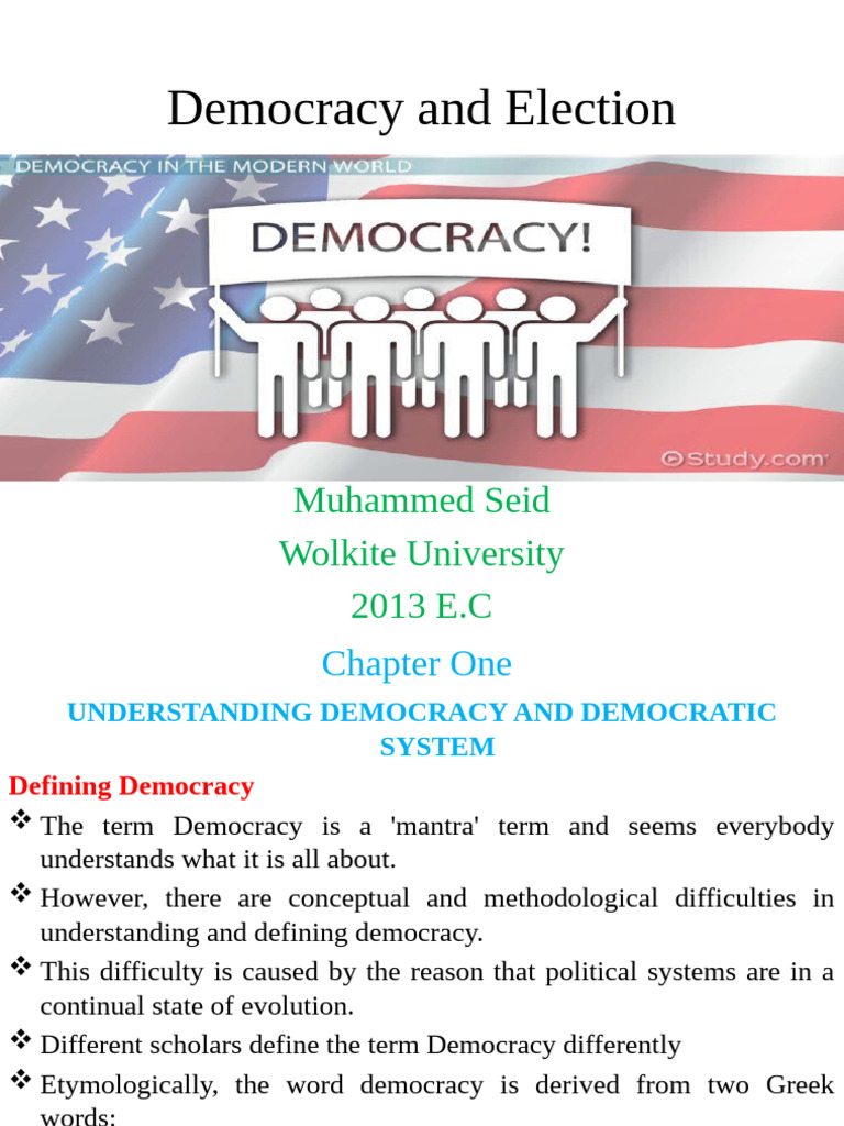 Democracy PPT | PDF