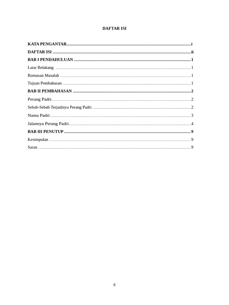 DAFTAR ISI | PDF