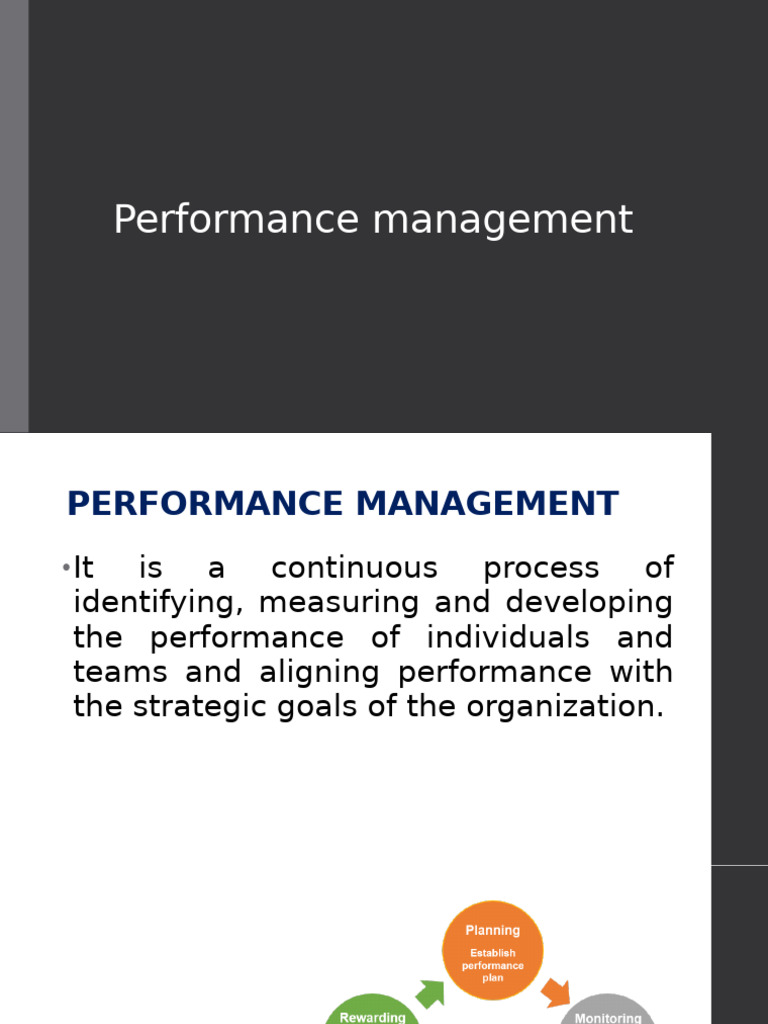 Chapter-4-Performance-of-management | PDF