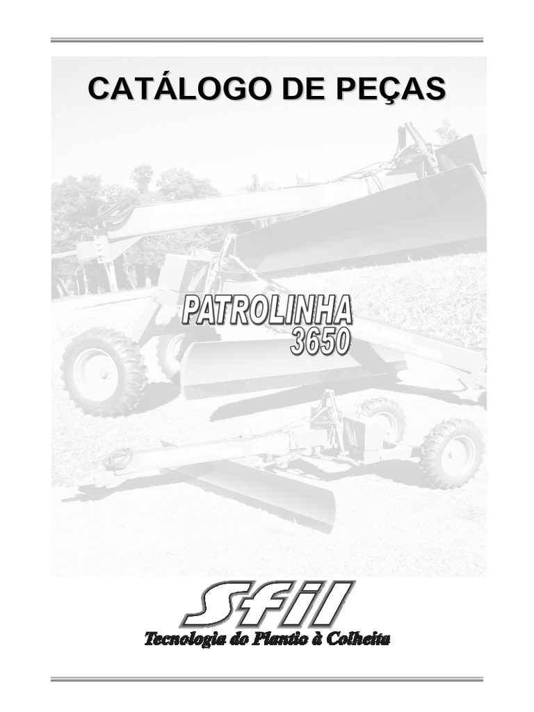 Catalogo de Pecas Patrolinha 3650 - Rev 01 | PDF