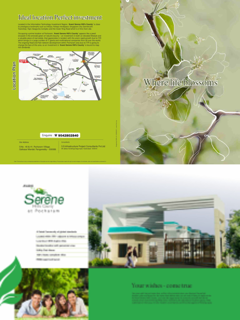 Avani Serene Hills County Brochure | PDF