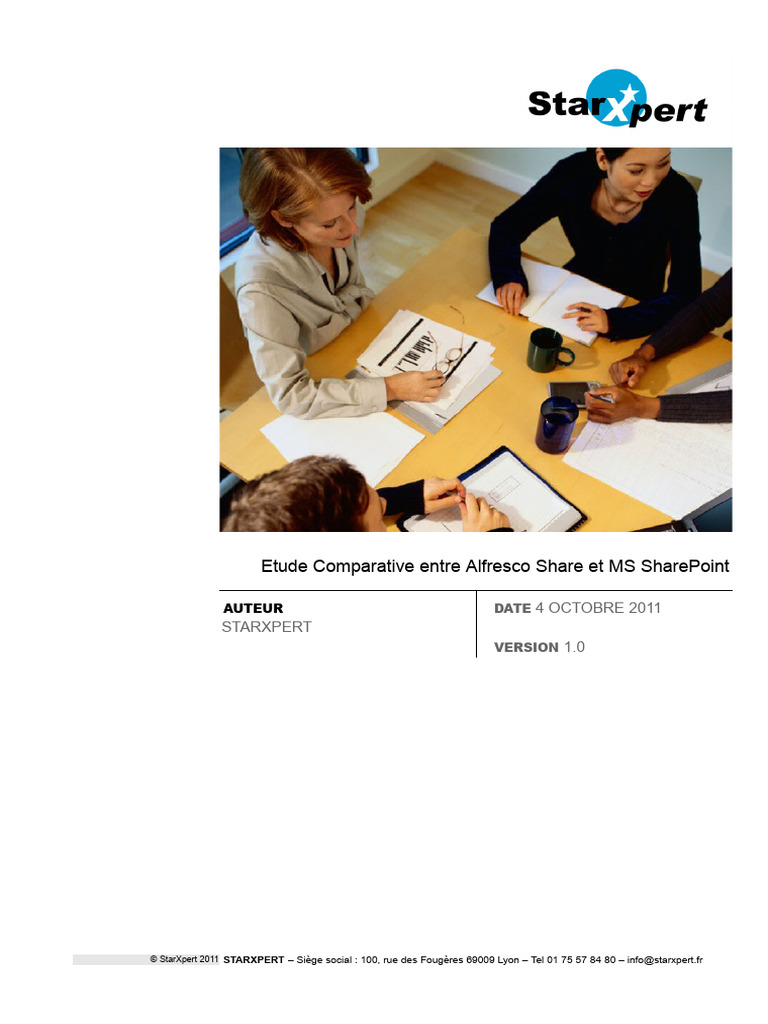 Alfresco Vs SharePoint | PDF
