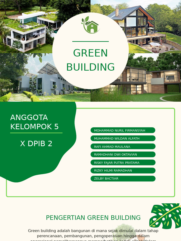 Green Building Kelompok 5.Pptx [Repaired] | PDF