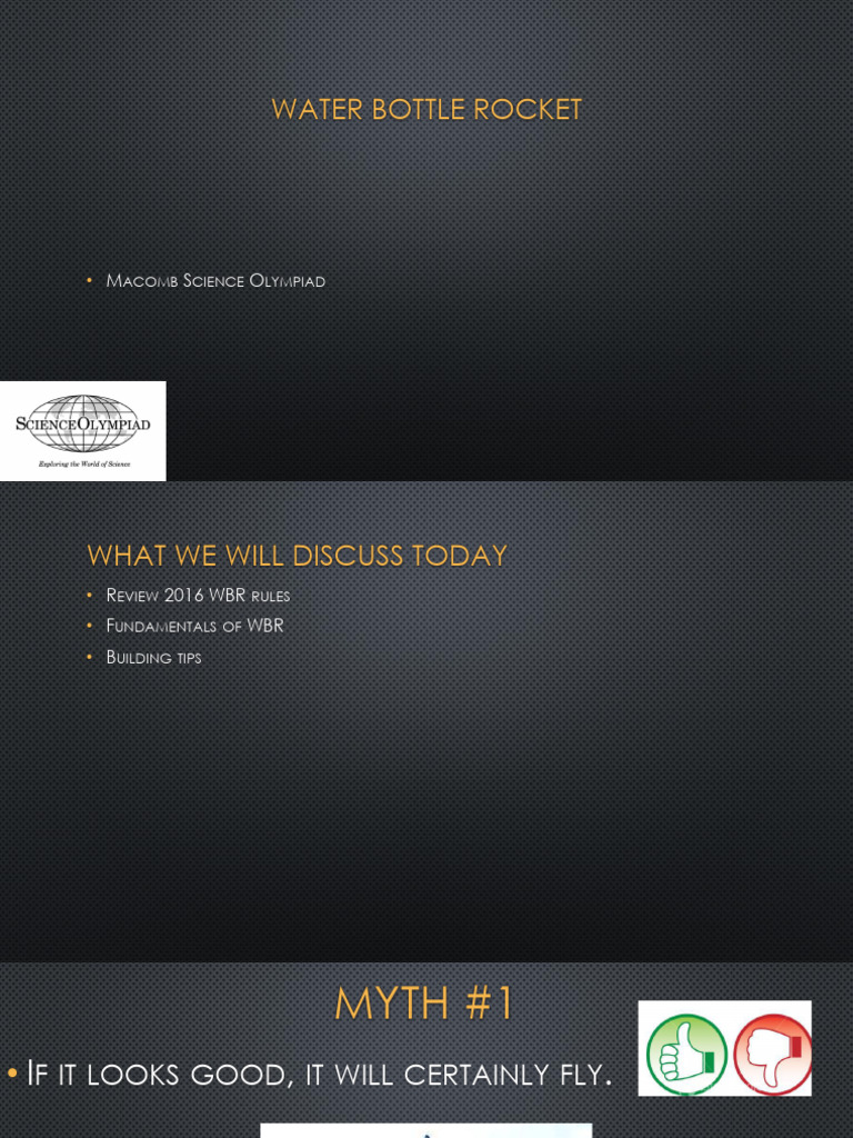 Water Bottle Rocket Workshop | PDF | Rocket | Home & Garden